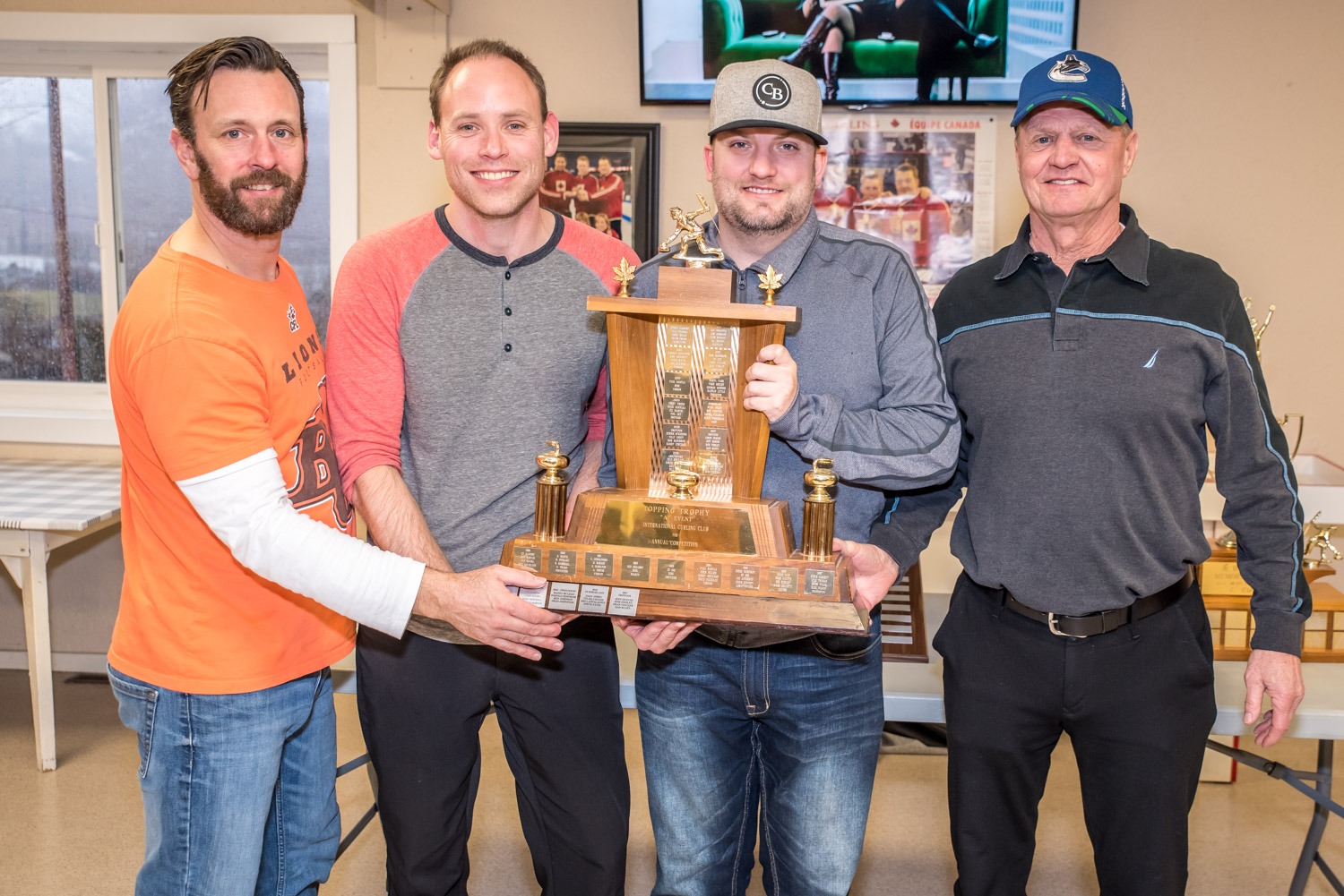 Summerland team finishes first in men's bonspiel - TimesChronicle.ca