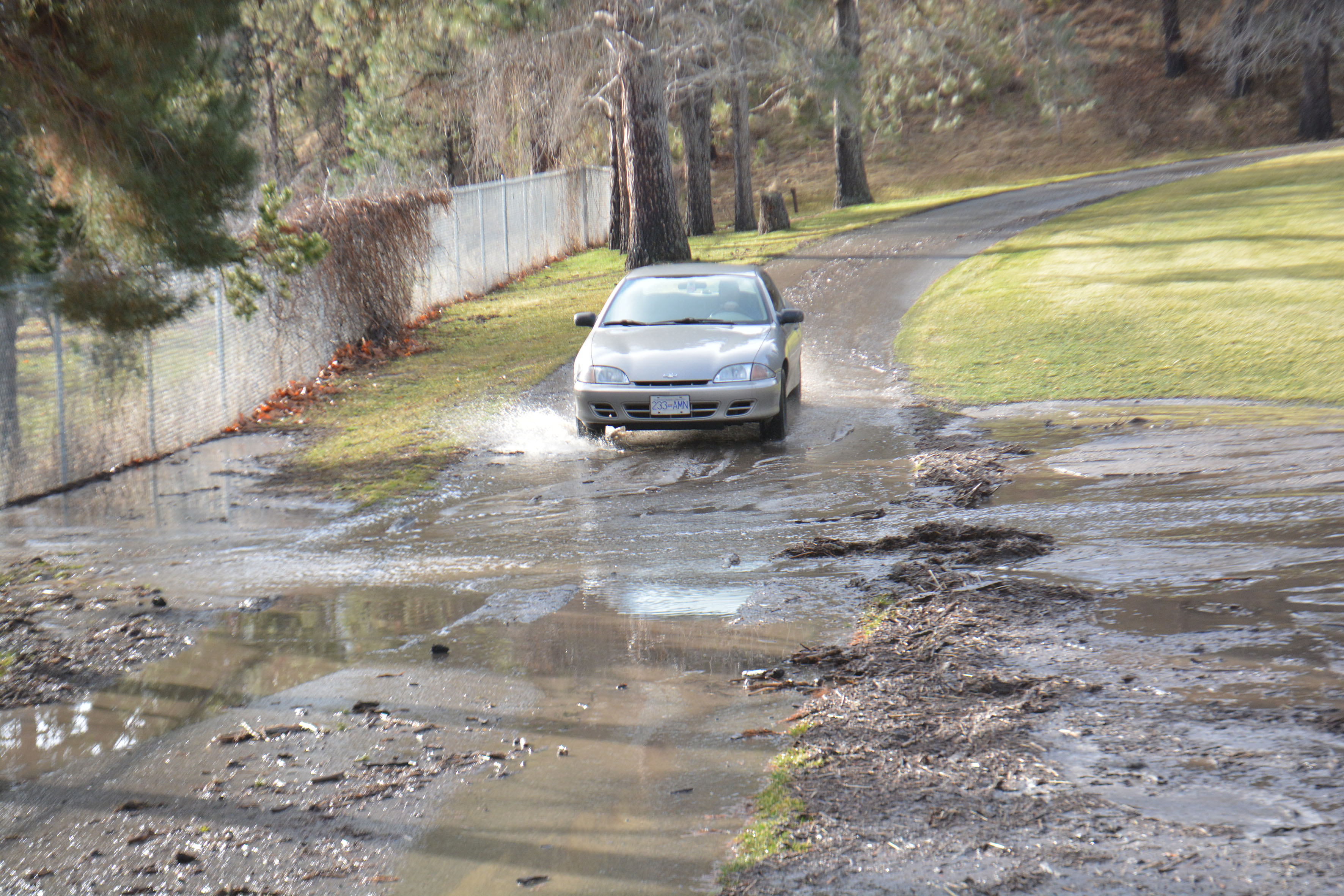 Flooding and mudslides hit golf course - TimesChronicle.ca