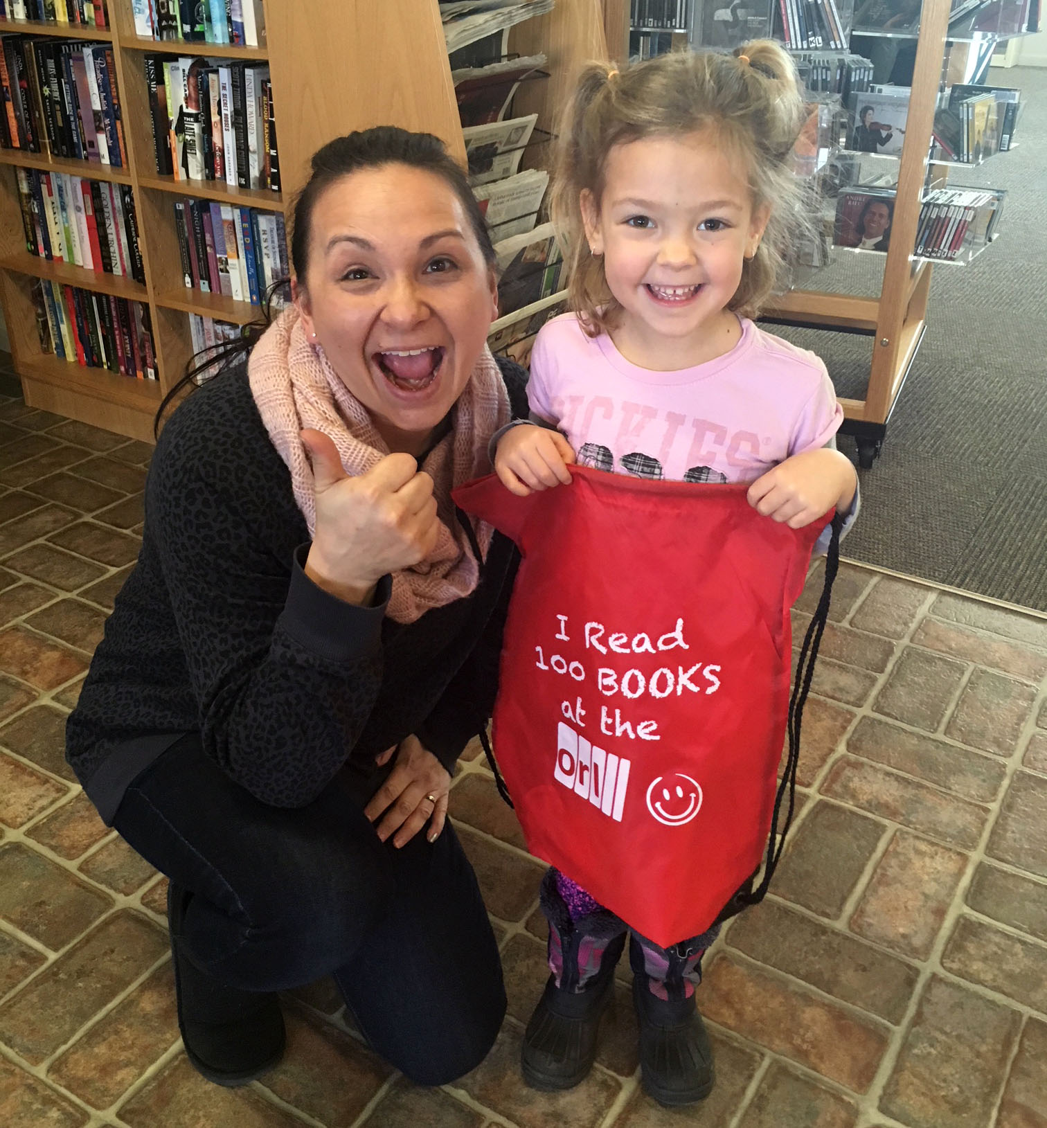 Little girl completes list of library’s ‘100 Books to Read Before ...