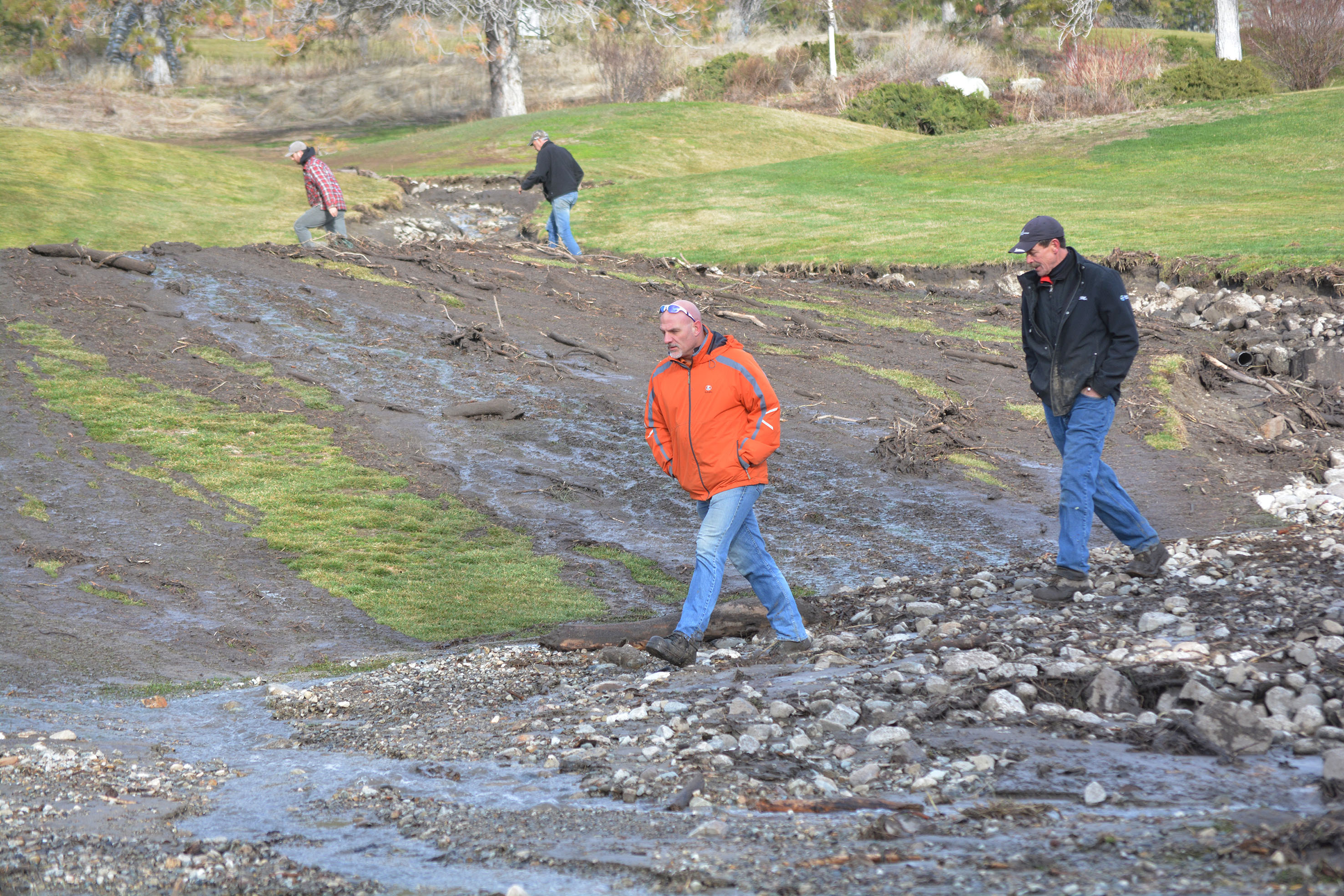Flooding and mudslides hit golf course - TimesChronicle.ca