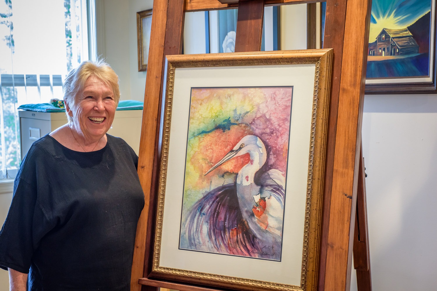 Artist Sharon Leonard opens show at Jojo’s - TimesChronicle.ca