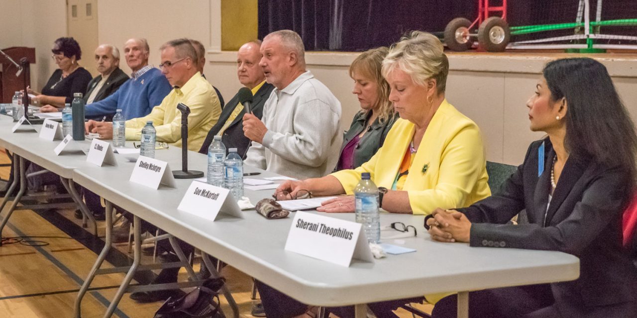 Candidates discuss big-ticket items at forum - TimesChronicle.ca