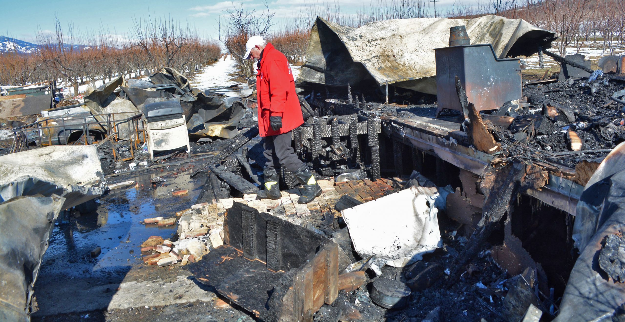 Mobile home destroyed by fire - TimesChronicle.ca