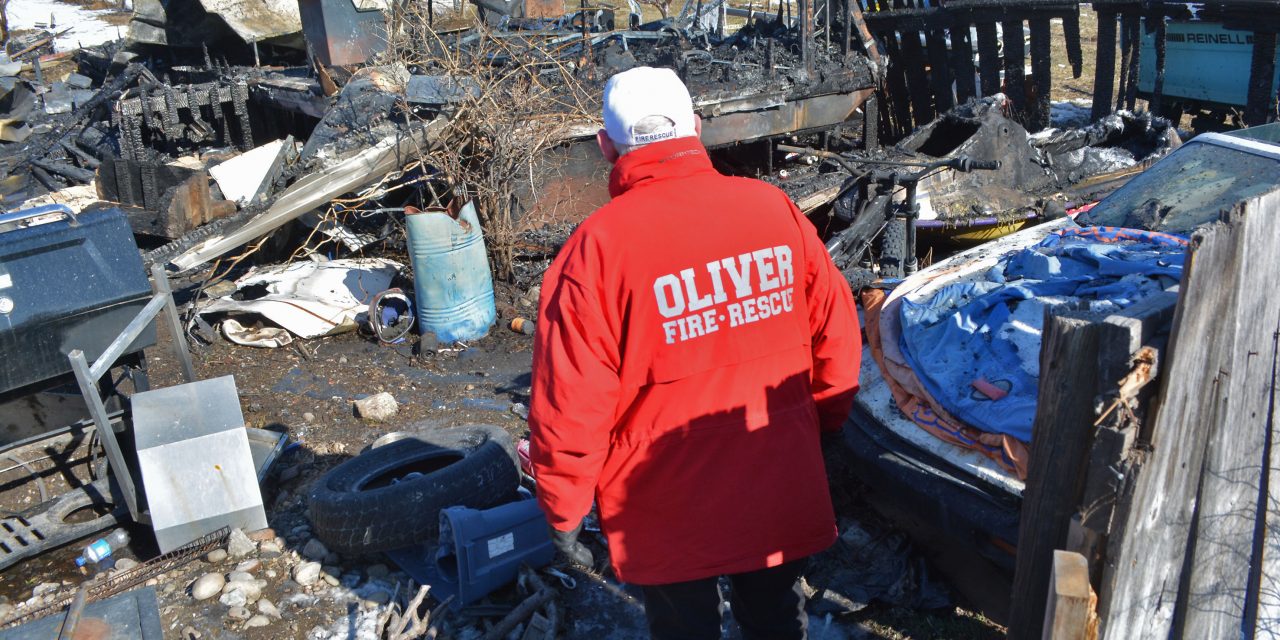 Mobile home destroyed by fire - TimesChronicle.ca