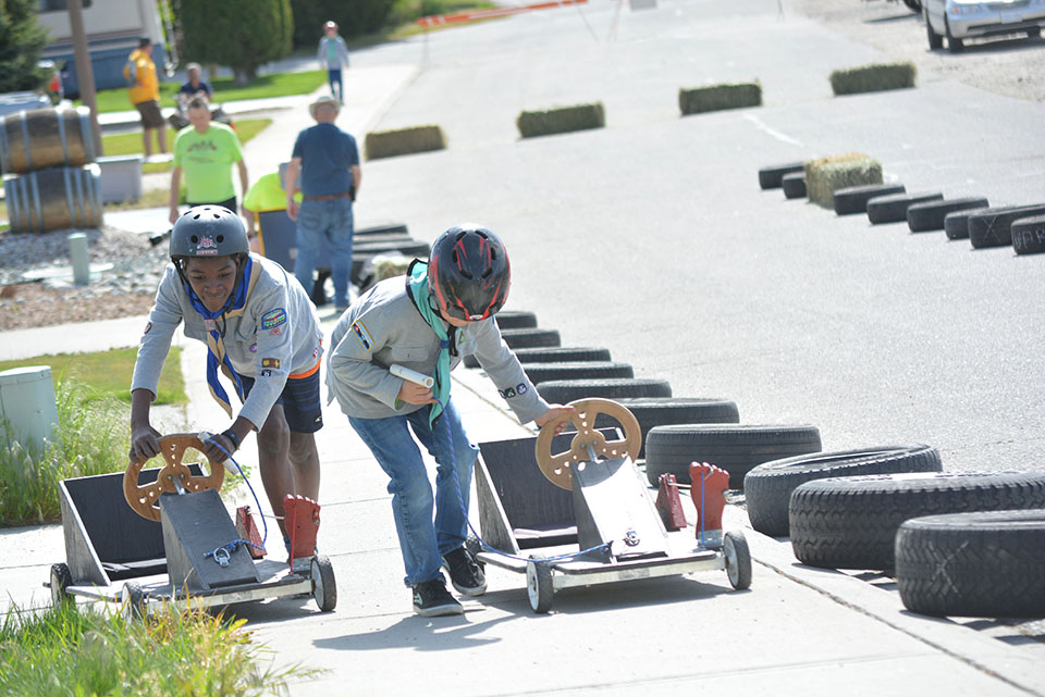 Scouts race for glory - TimesChronicle.ca