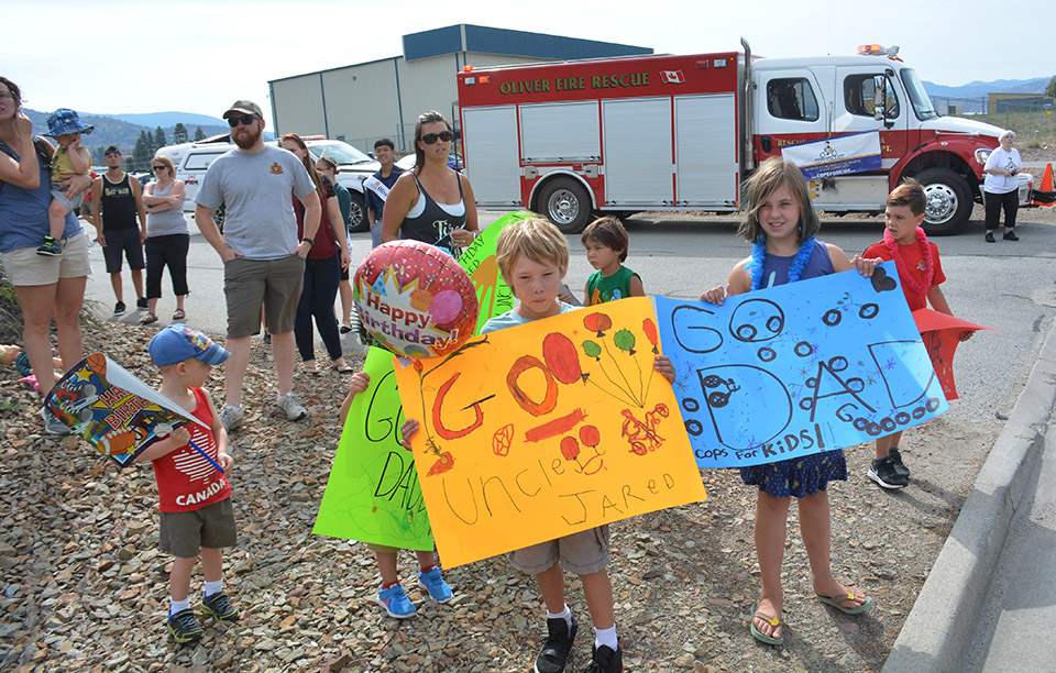 Cops for Kids help local boy - TimesChronicle.ca