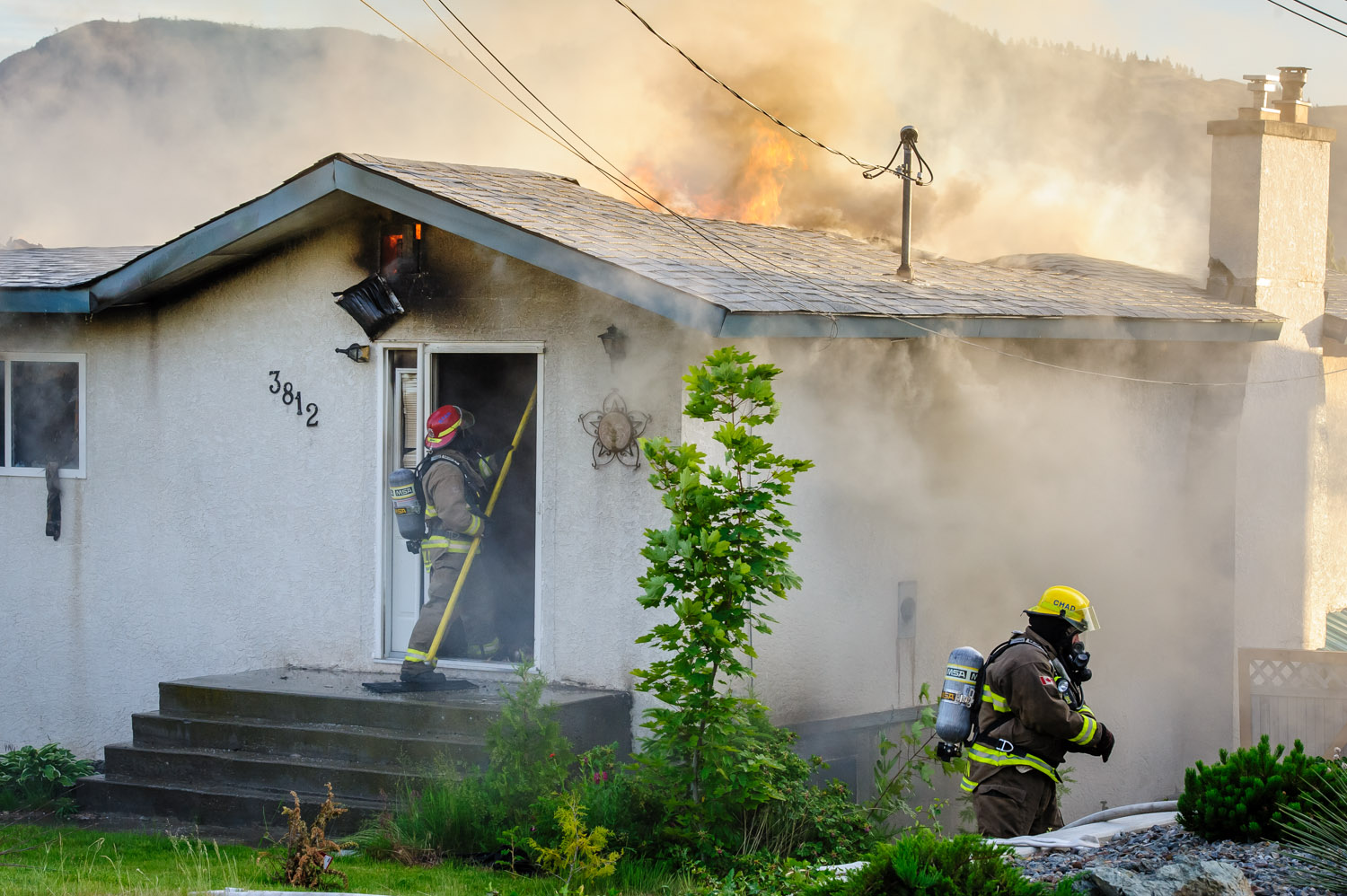 Fire guts house on Osoyoos East Bench - TimesChronicle.ca