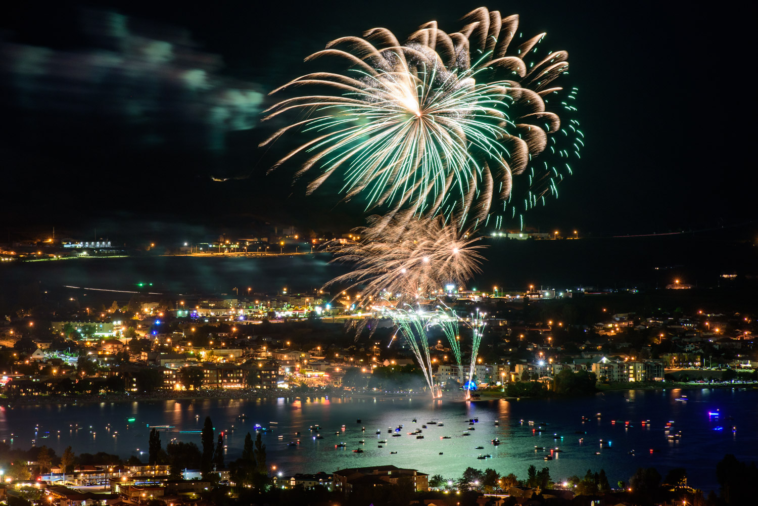 Great fireworks display caps off Cherry Fiesta and Canada 150 ...