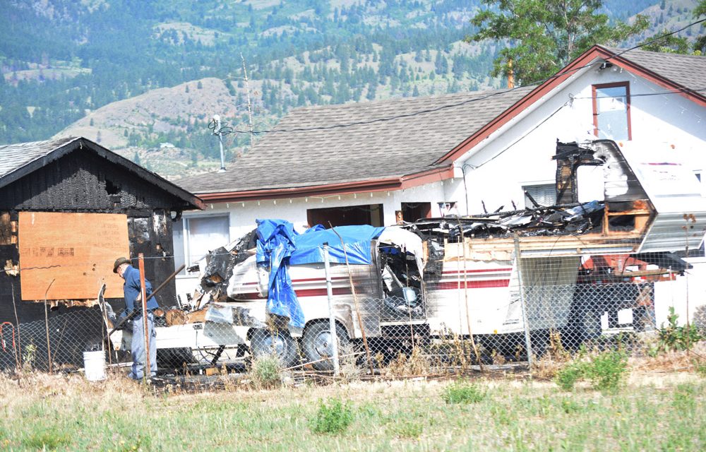 5th wheel fire injures one - TimesChronicle.ca