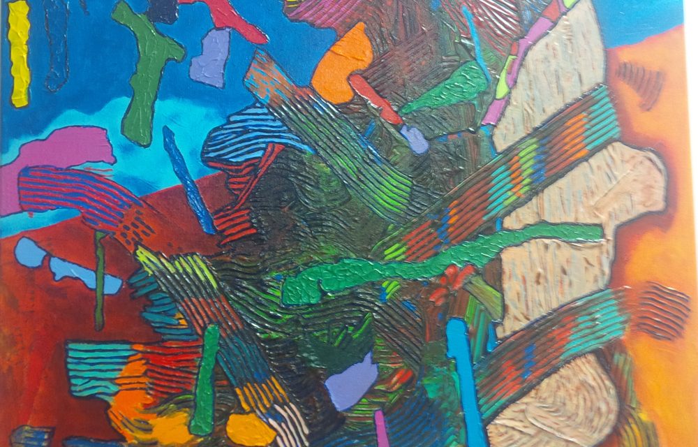 Albo features abstract paintings at art gallery in Oliver ...