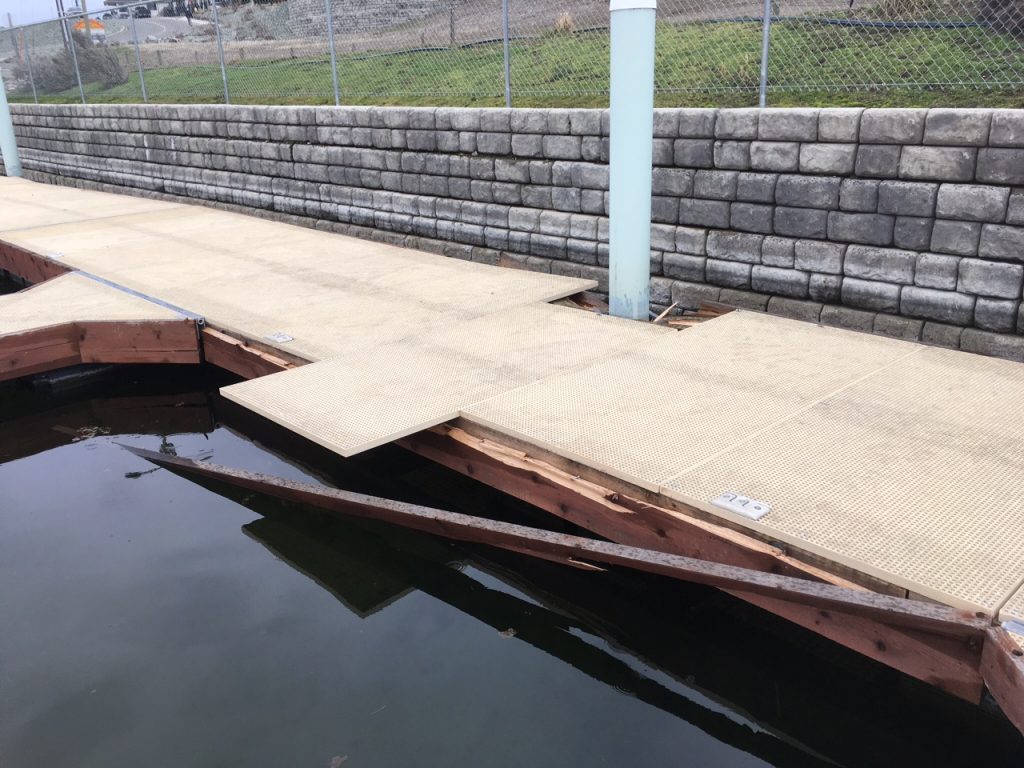 Town’s marina damaged by shifting ice - TimesChronicle.ca