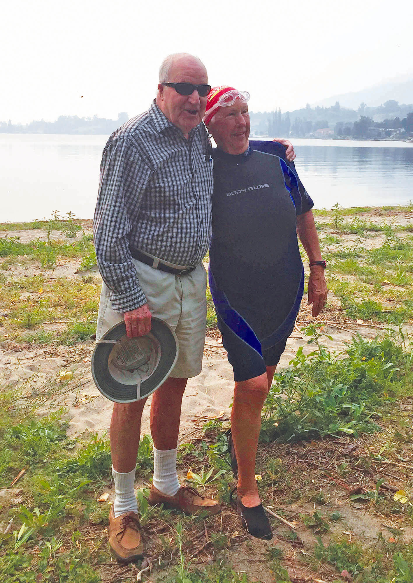 At age 75, Ingrid Nicholson shows no sign of slowing down; swims lake ...