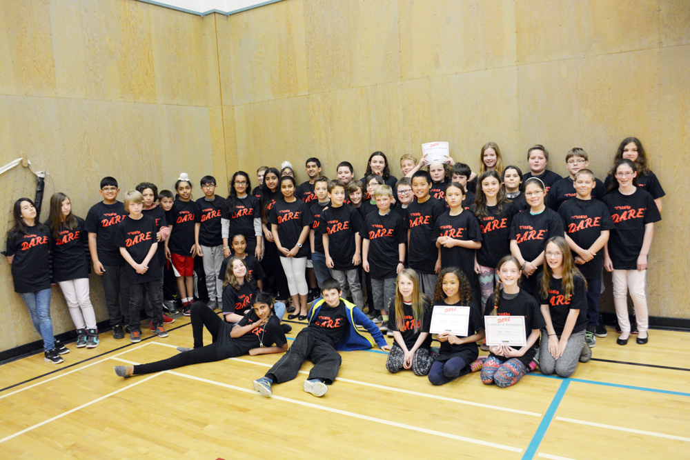 Fifty pupils pledge to say 'no' to drugs - TimesChronicle.ca