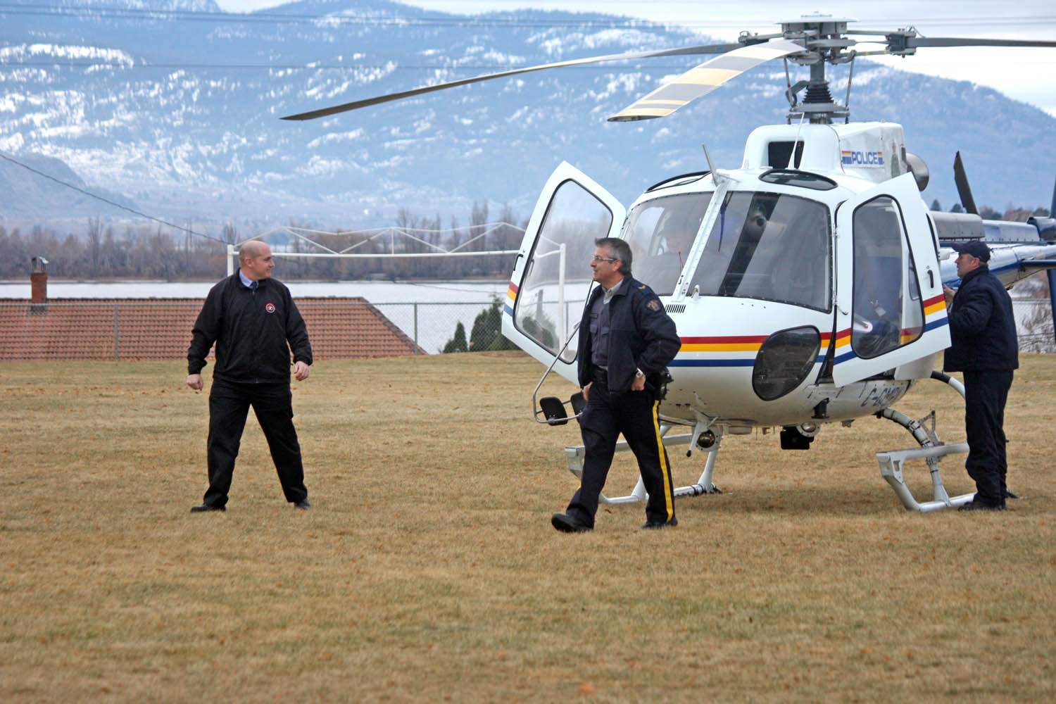 RCMP helicopter lands at elementary school as students graduate from ...