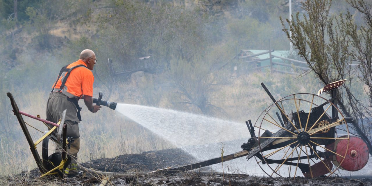 Small grass fire contained - TimesChronicle.ca