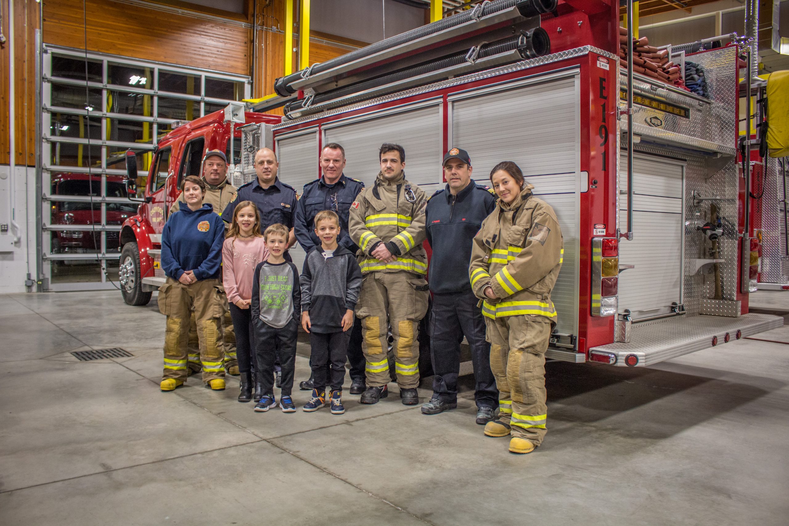Fire department appoints new junior fire chief - TimesChronicle.ca