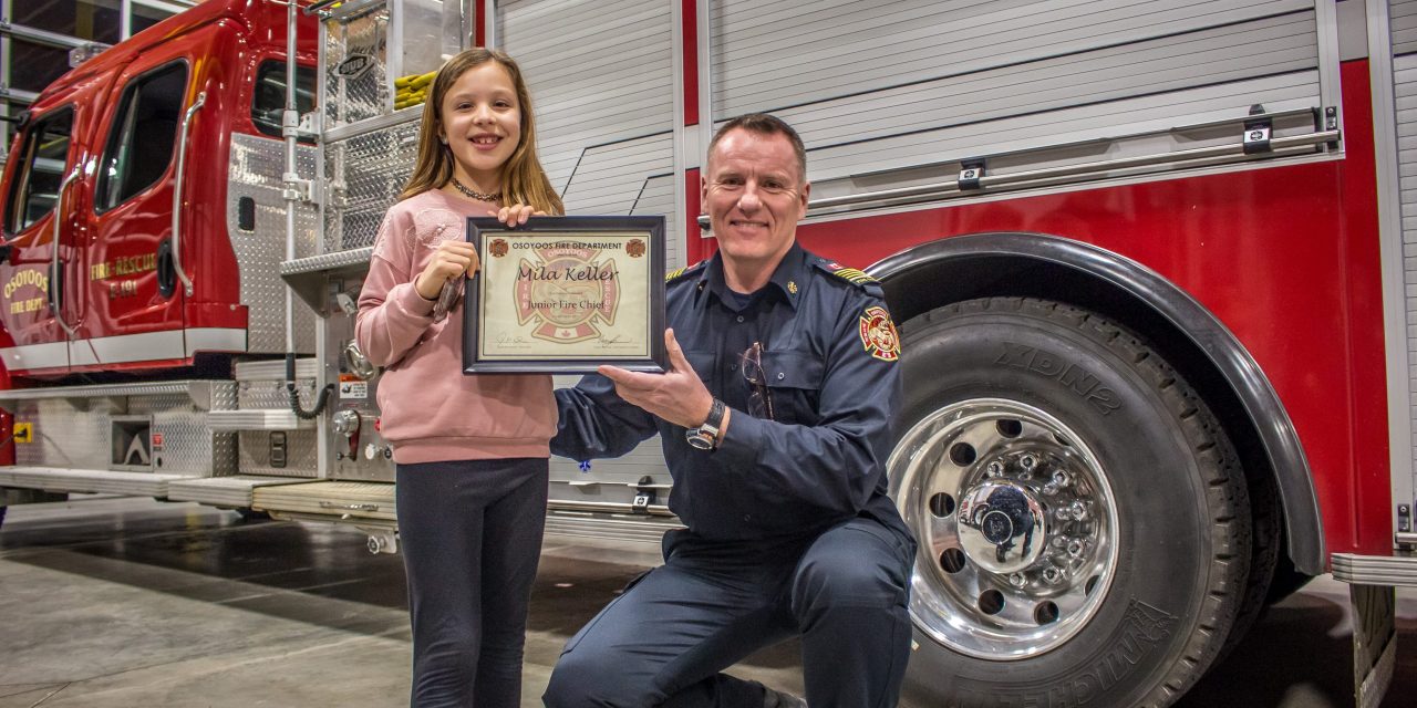 Fire department appoints new junior fire chief - TimesChronicle.ca