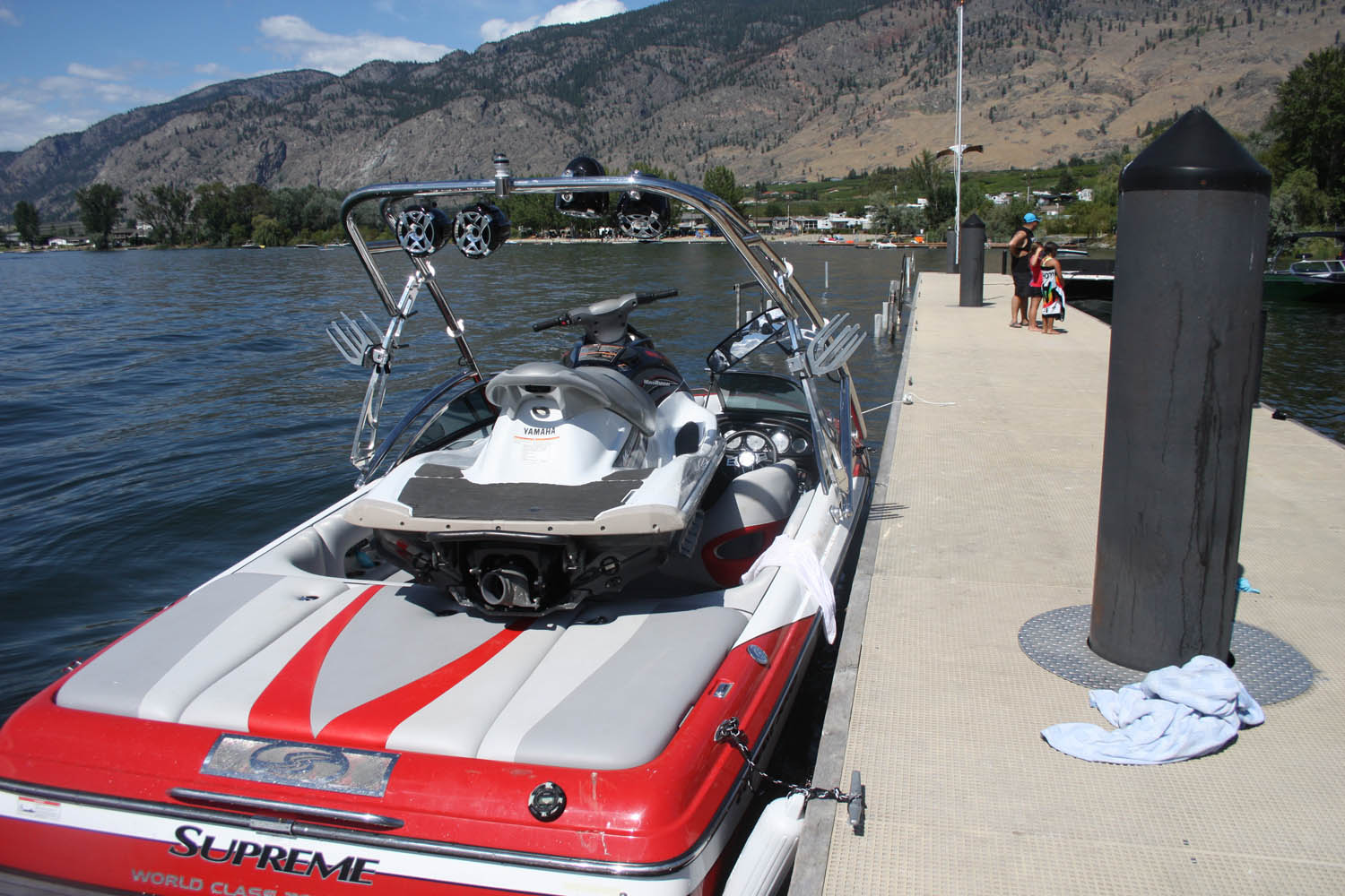 Two female members of Delta family sent to hospital after collision on Osoyoos Lake ...