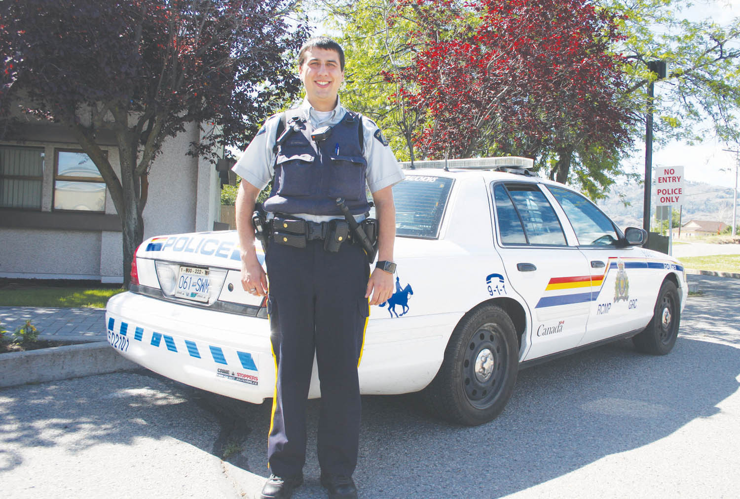 New Osoyoos RCMP constable follows proudly in his parents’ policing ...