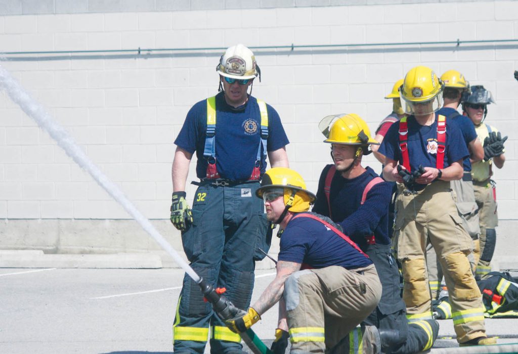 Volunteer firefighters from Osoyoos participate in popular annual ...