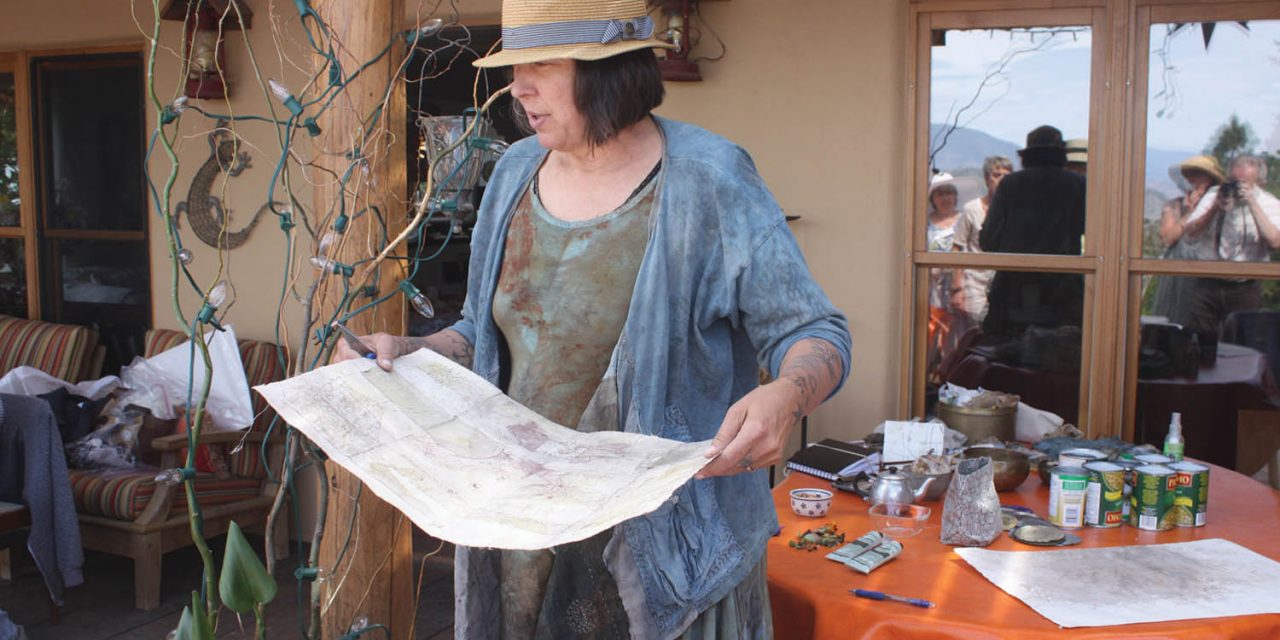 Renowned Australian ‘eco-artist’ India Flint leads popular workshop ...