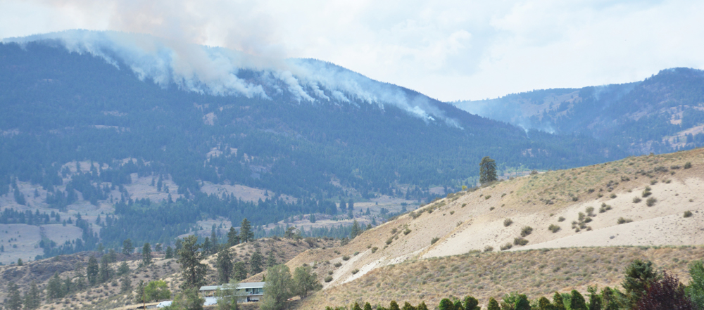 Mountain fire 80 per cent contained - TimesChronicle.ca
