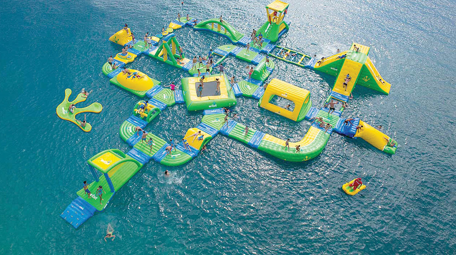Town council begins RFP process to bring Wibit inflatable water park to ...