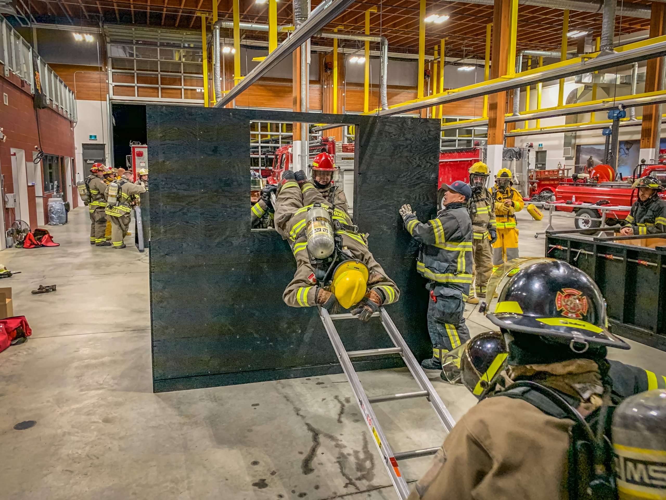 'Critical' training covers locating and rescuing entrapped firefighters ...