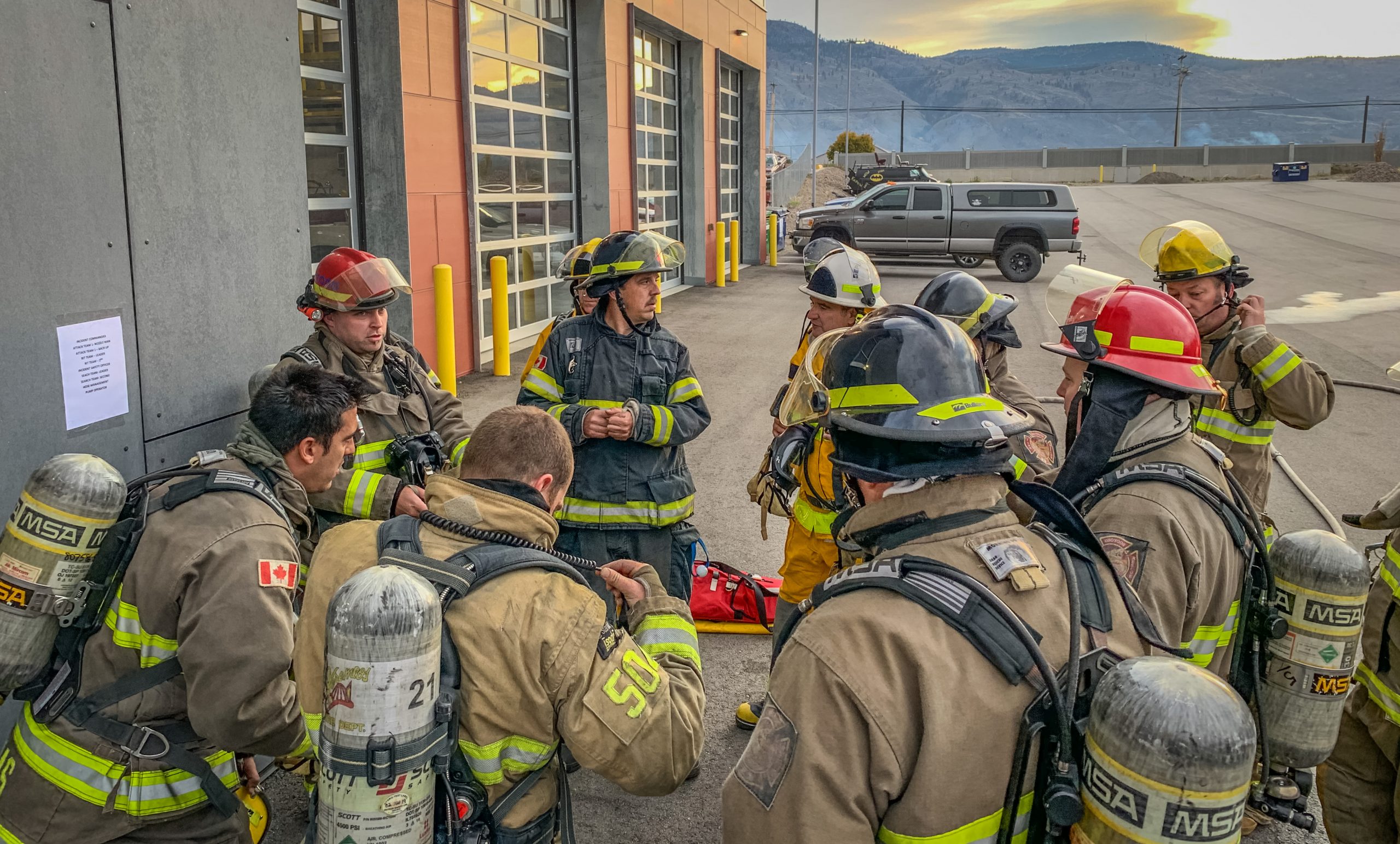 'Critical' training covers locating and rescuing entrapped firefighters ...