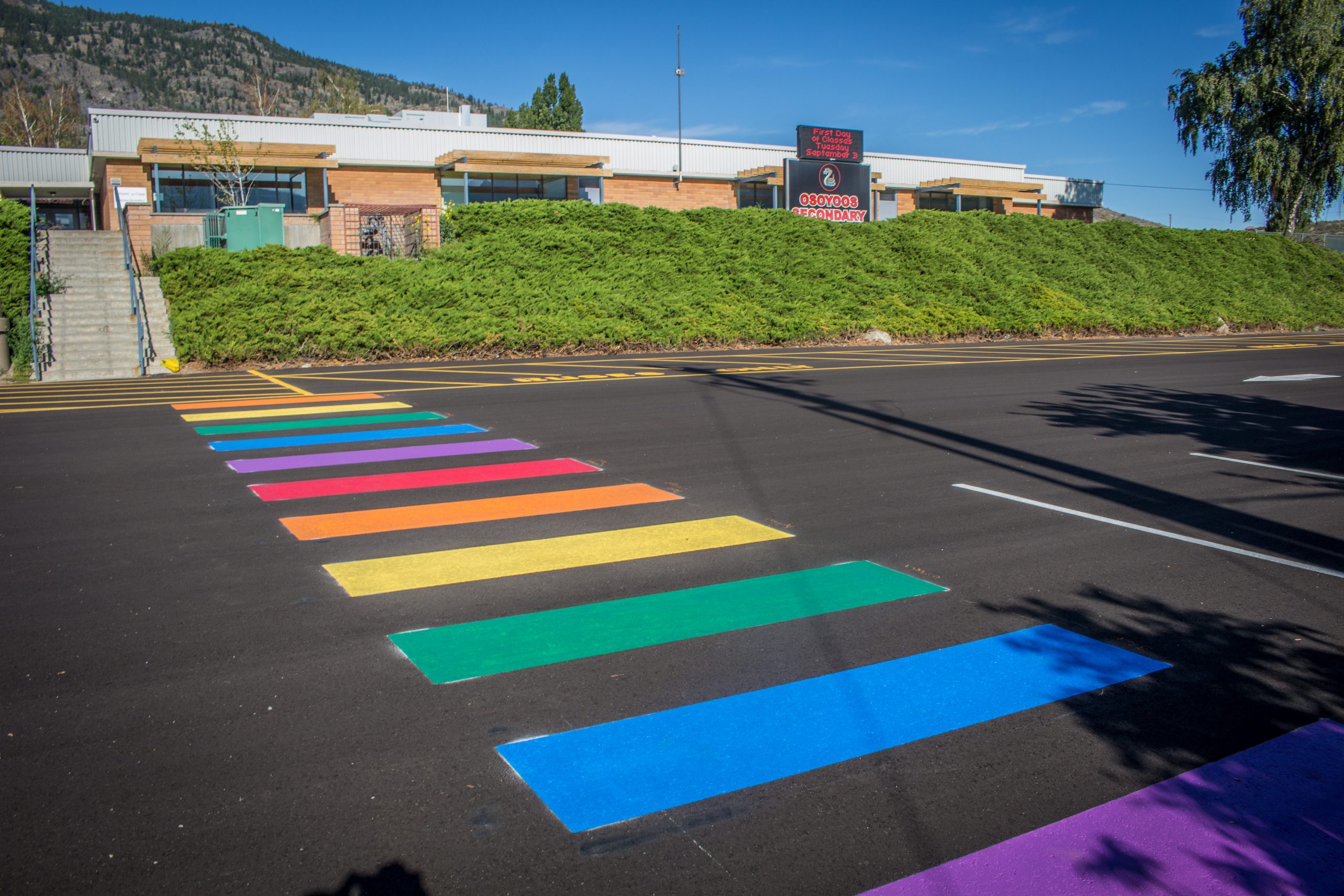 Rainbow crosswalks could expand in rural area - TimesChronicle.ca