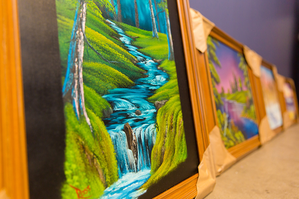 First-ever Bob Ross exhibit outside America opens in Penticton Saturday ...