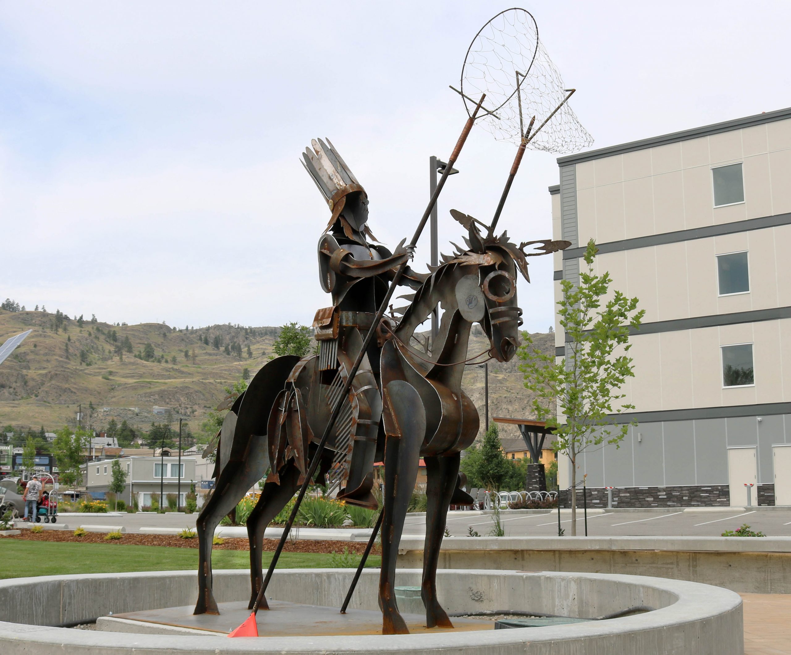 New metal sculpture represents connection between town and Osoyoos ...
