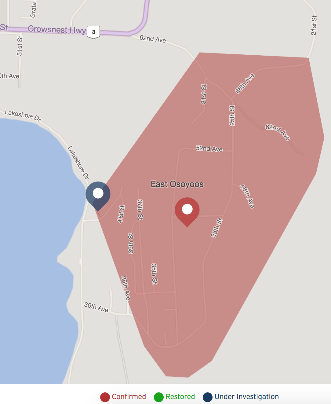 Windstorm leaves Lakeshore Drive residents without power ...