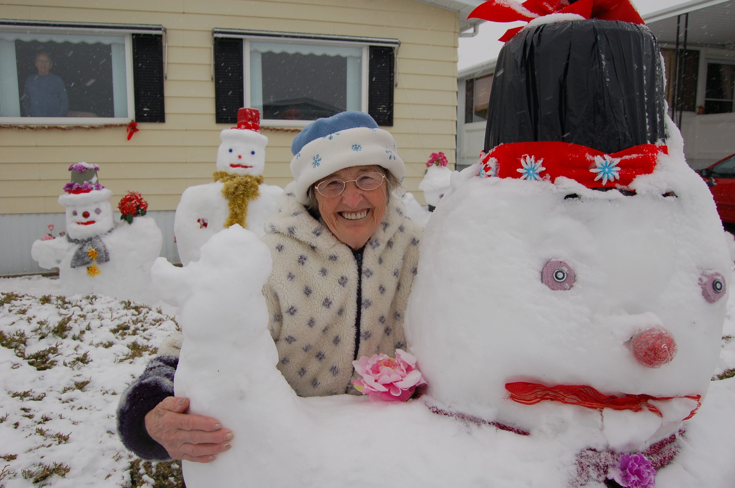 The snowman lady - TimesChronicle.ca