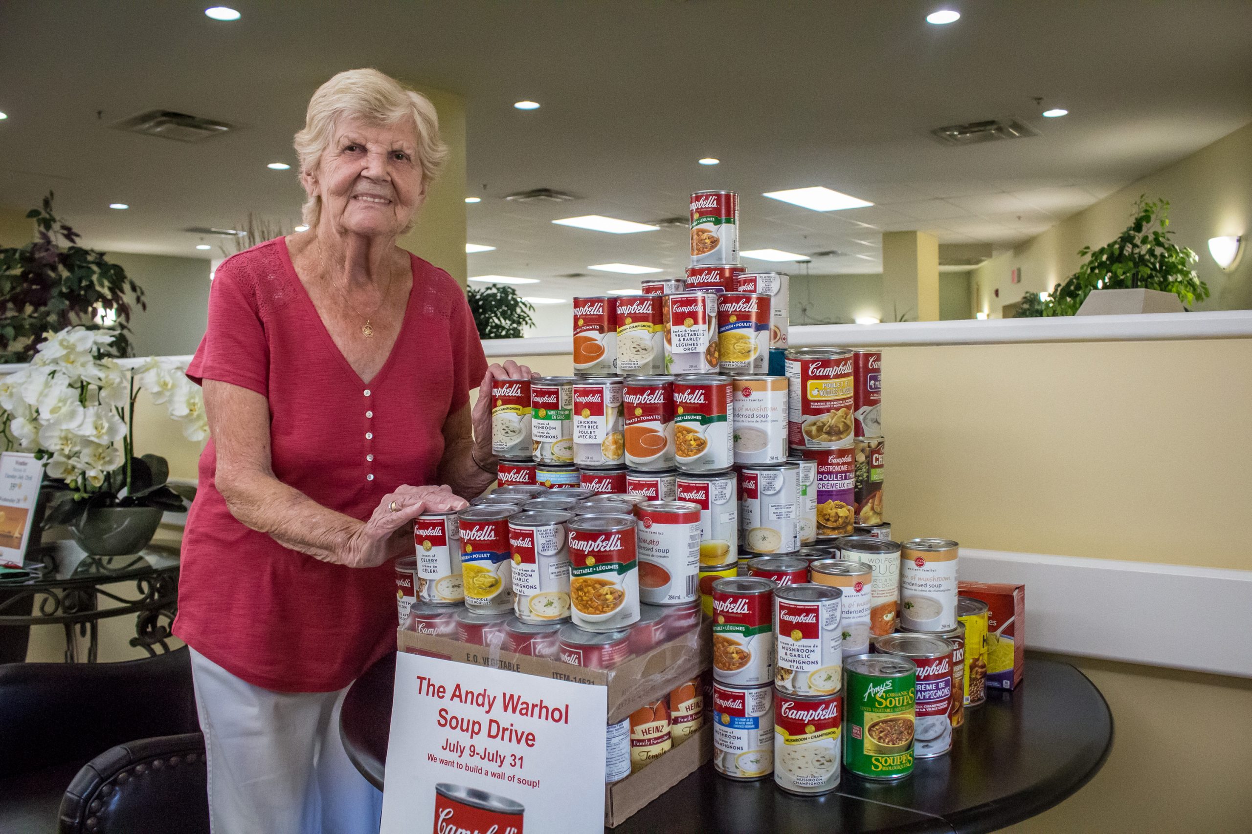 Soup can drive inspired by Andy Warhol - TimesChronicle.ca
