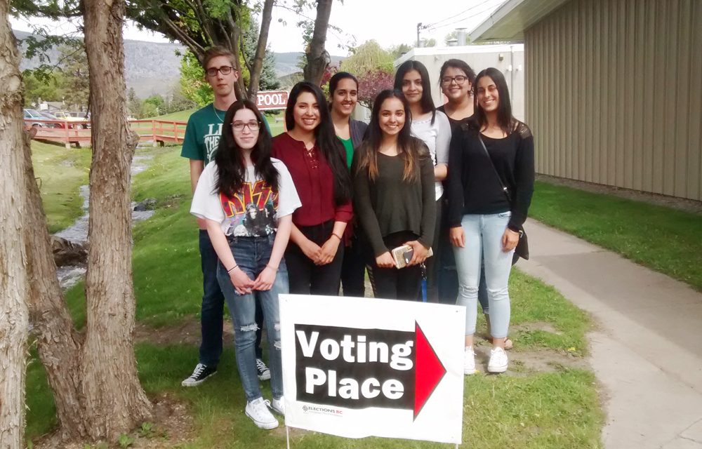 SOSS students vote for first time - TimesChronicle.ca