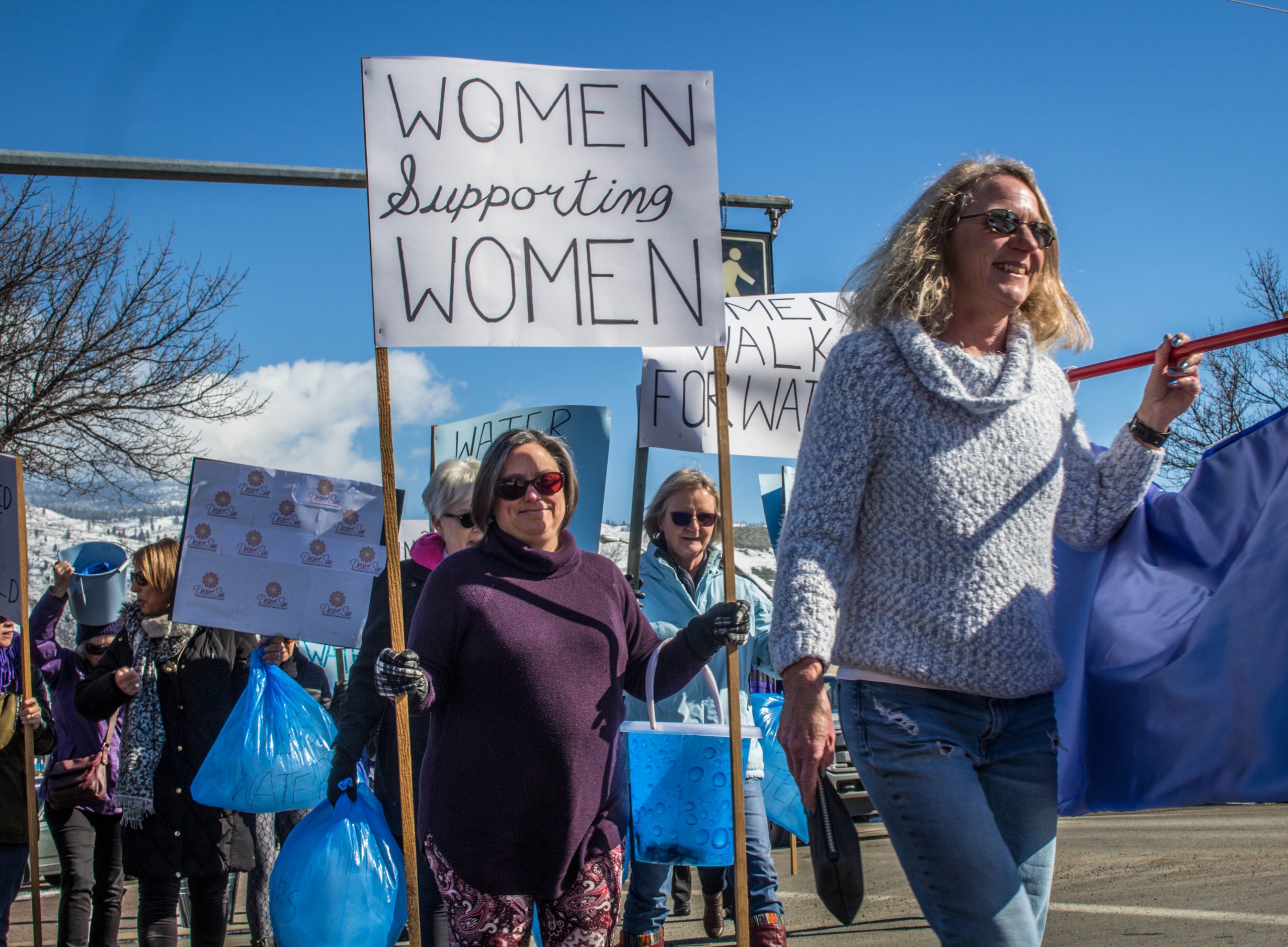 Osoyoos' first women's march raises awareness of global issues ...