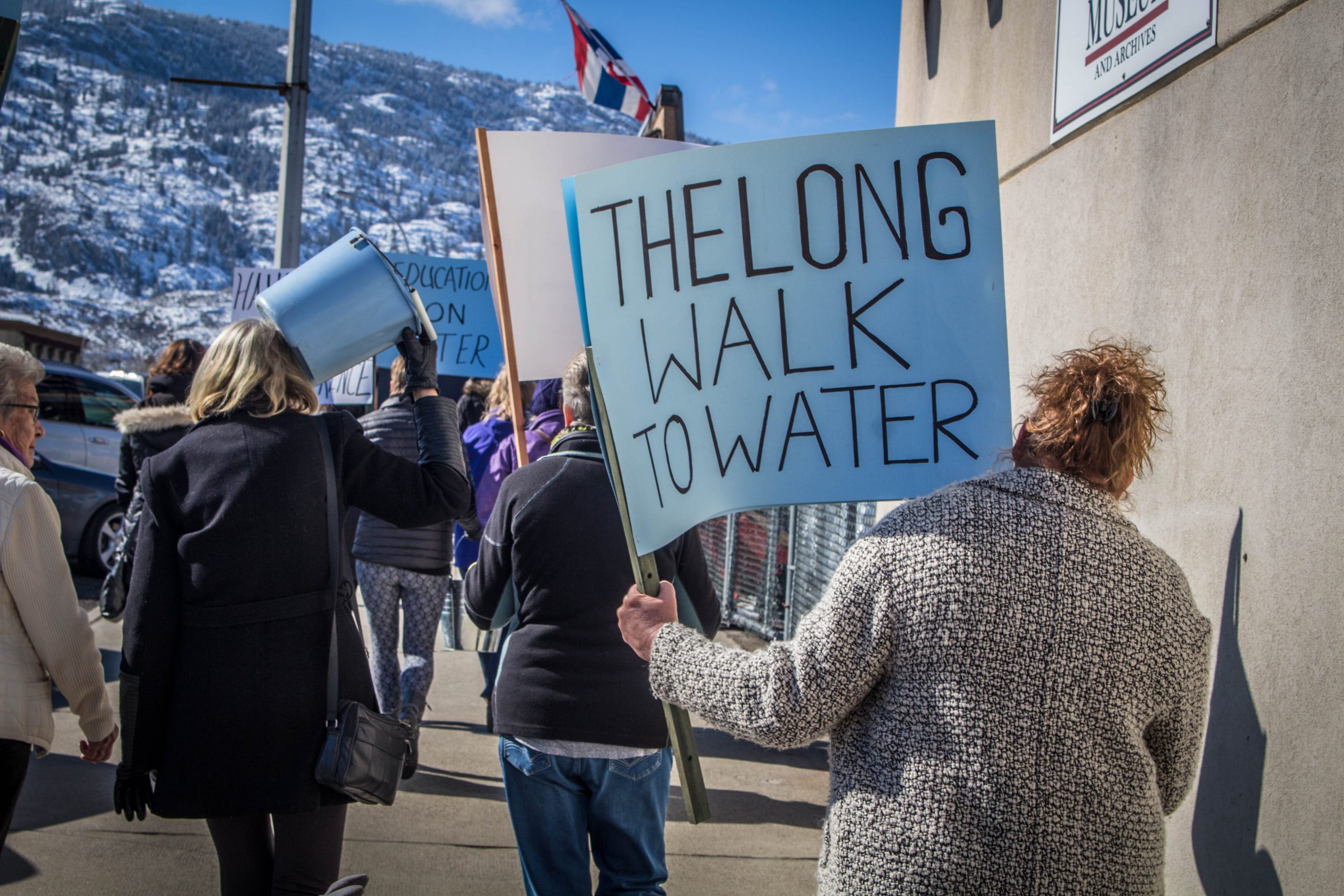 Osoyoos' first women's march raises awareness of global issues ...