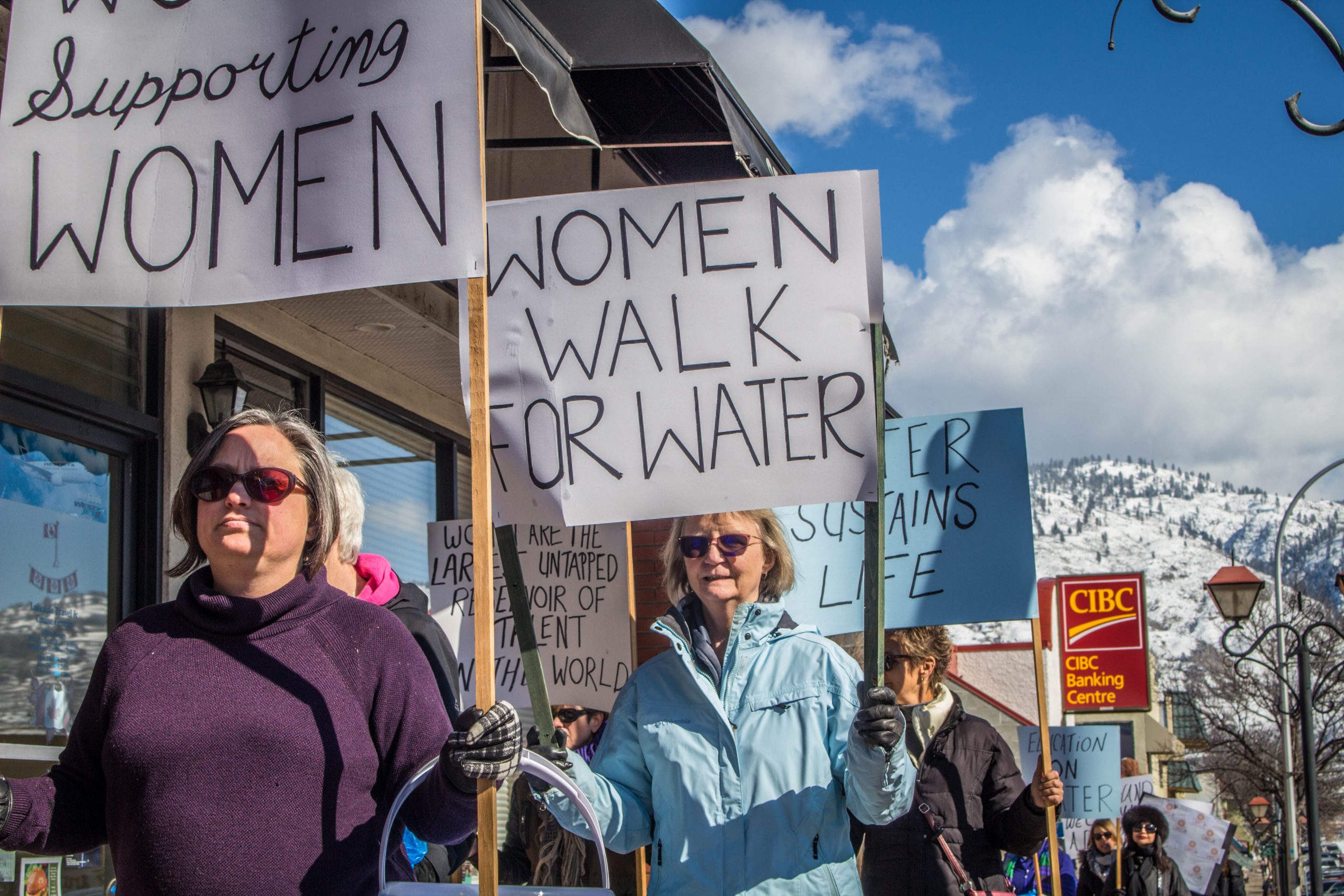 Osoyoos' first women's march raises awareness of global issues ...