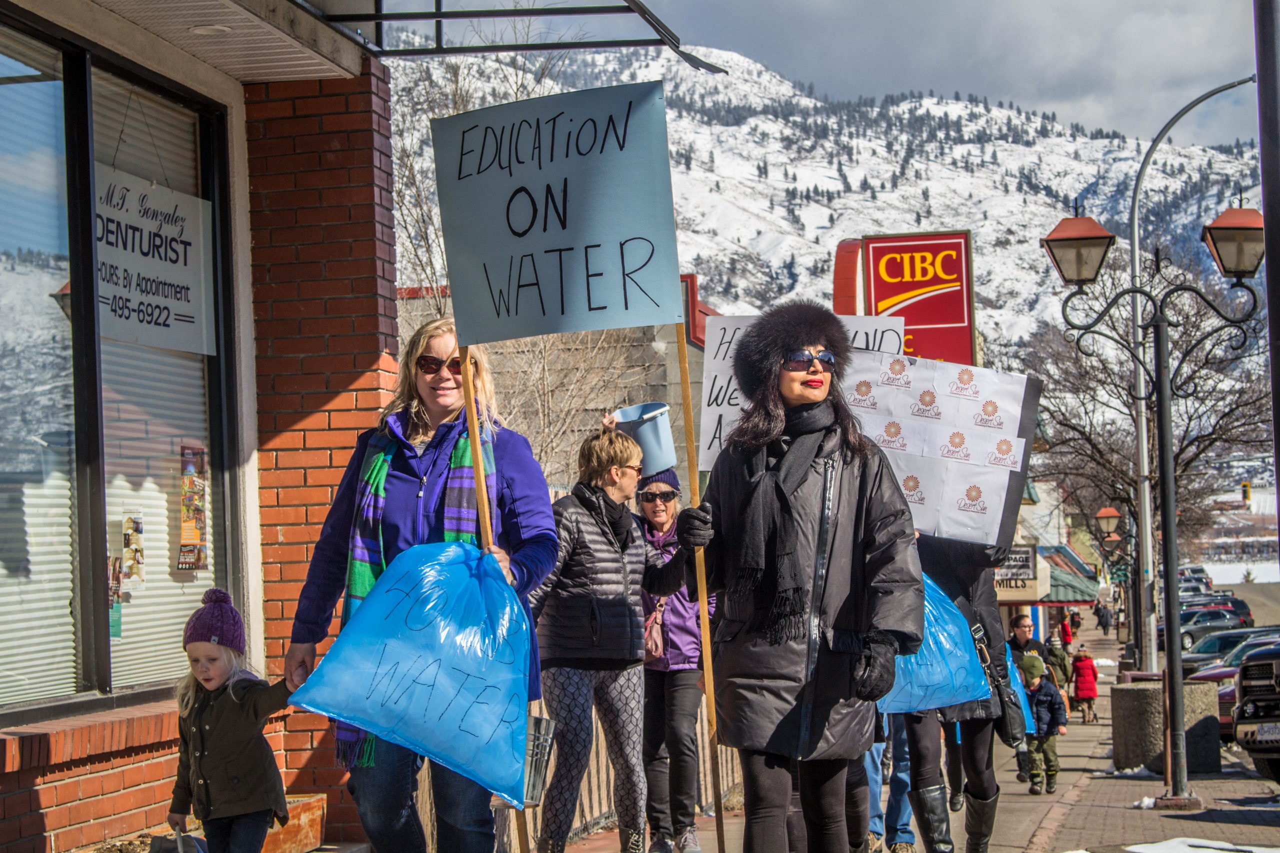 Osoyoos' first women's march raises awareness of global issues ...