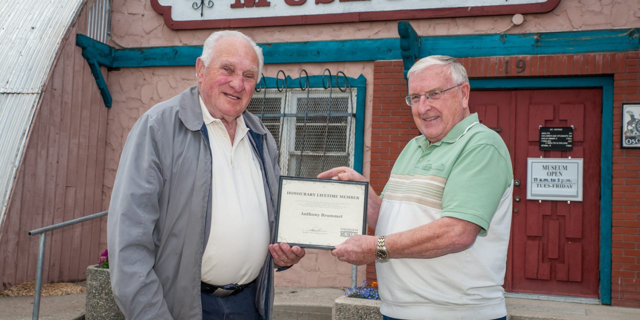 Tony Brummet honoured for long-time contribution to museum ...