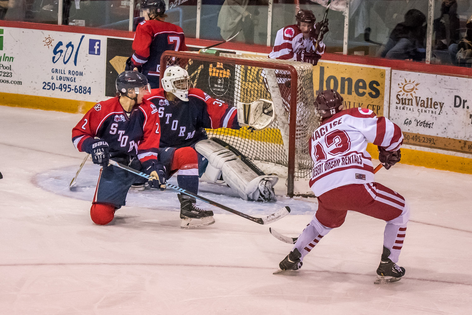 Coyotes squeak out 4-3 win Friday before losing 5-0 on Saturday ...