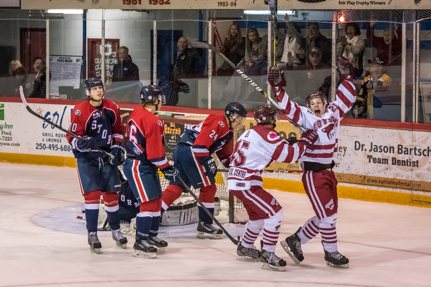 Coyotes squeak out 4-3 win Friday before losing 5-0 on Saturday ...