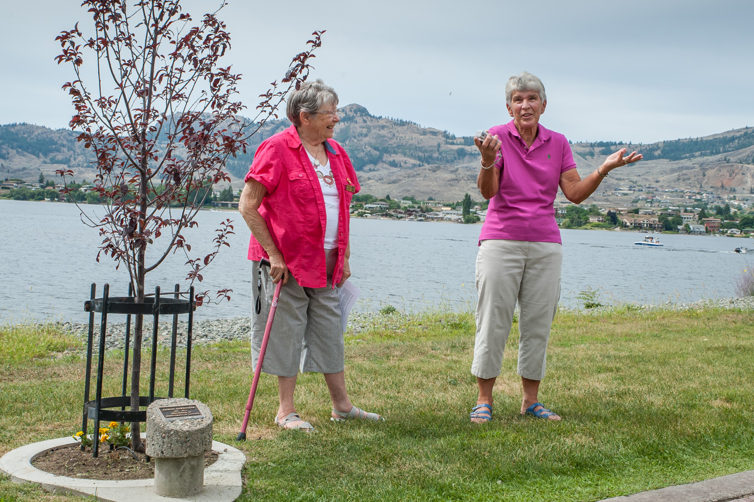 Osoyoos Soroptimists dedicate tree to late Shirley Rowbotham by Pioneer ...