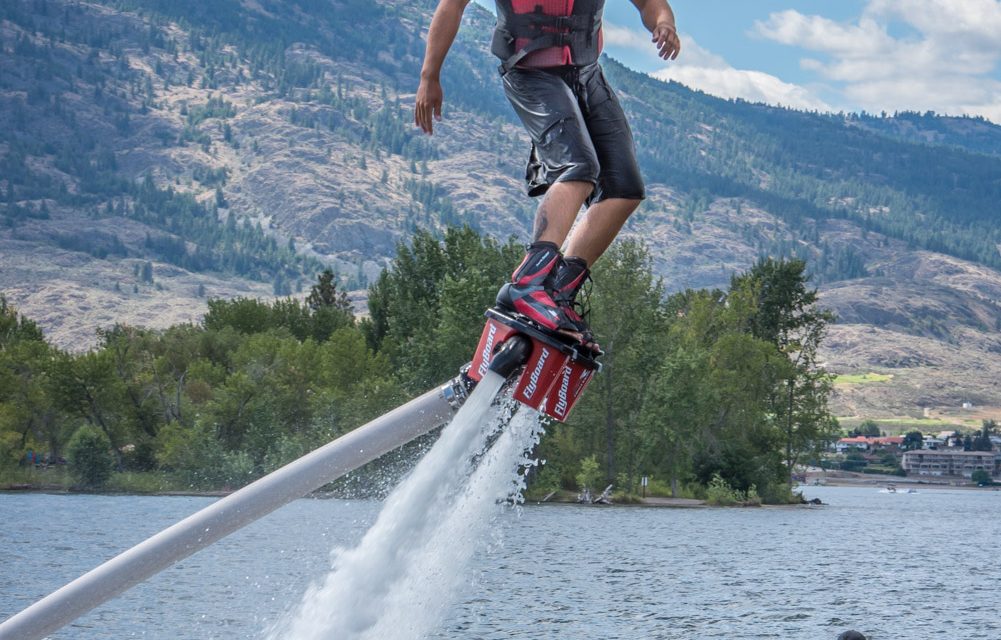 More than birds can fly - Team CanFly presents spectacular flyboarding ...