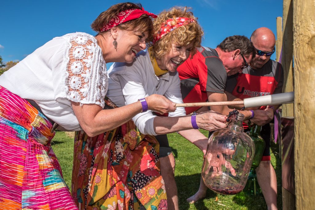 Wine flows as large crowd turns out for Festival of the Grape ...
