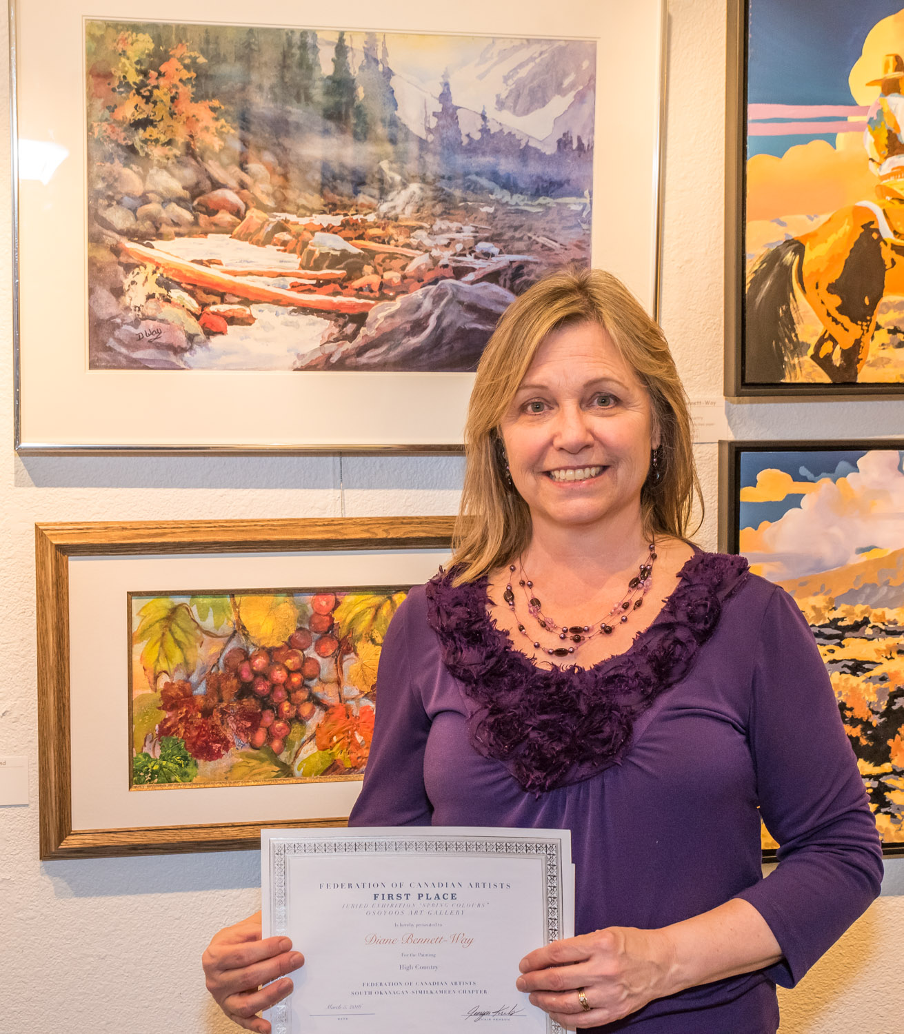 Four women sweep awards in Federation of Canadian Artists' exhibition ...