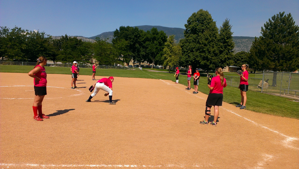 Girls softball camp takes centre stage in Oliver - TimesChronicle.ca