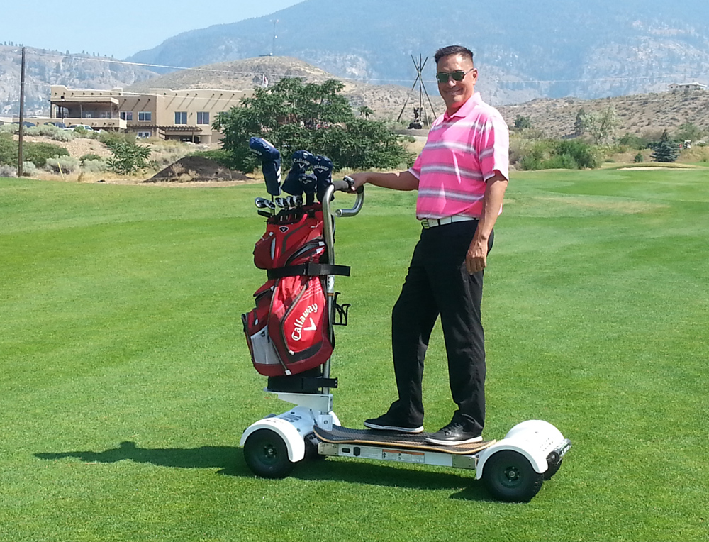 Innovative GolfBoard comes to Nk'Mip course - TimesChronicle.ca