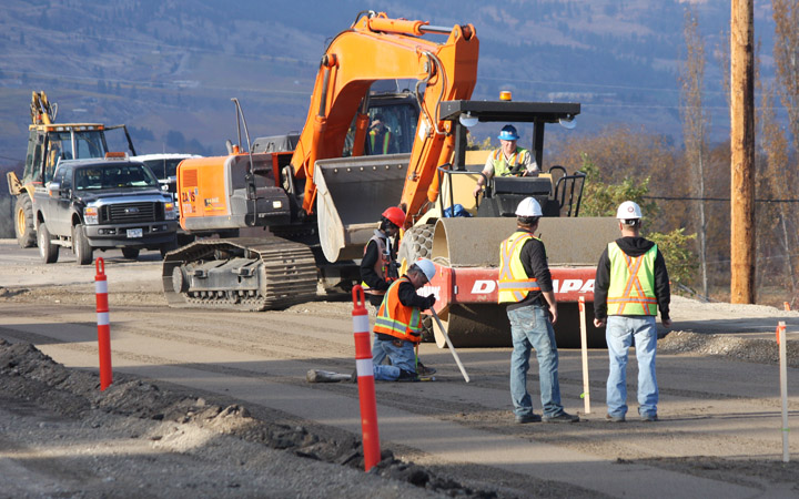 PAVING WORK ON NEW PASSING LANES NEARING COMPLETION - TimesChronicle.ca